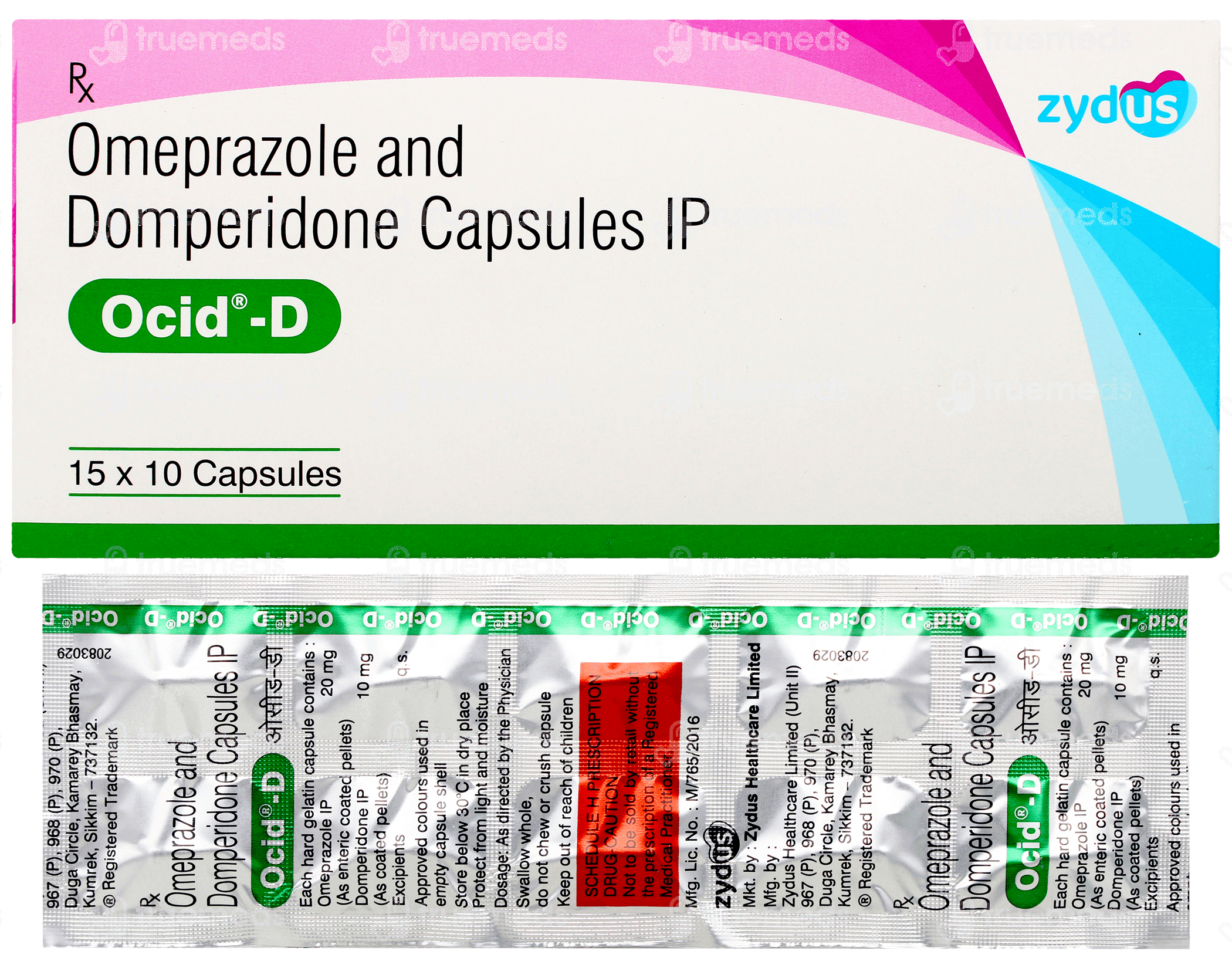 Ocid D 1020 Mg Capsule 10 - Uses, Side Effects, Dosage, Price | Truemeds