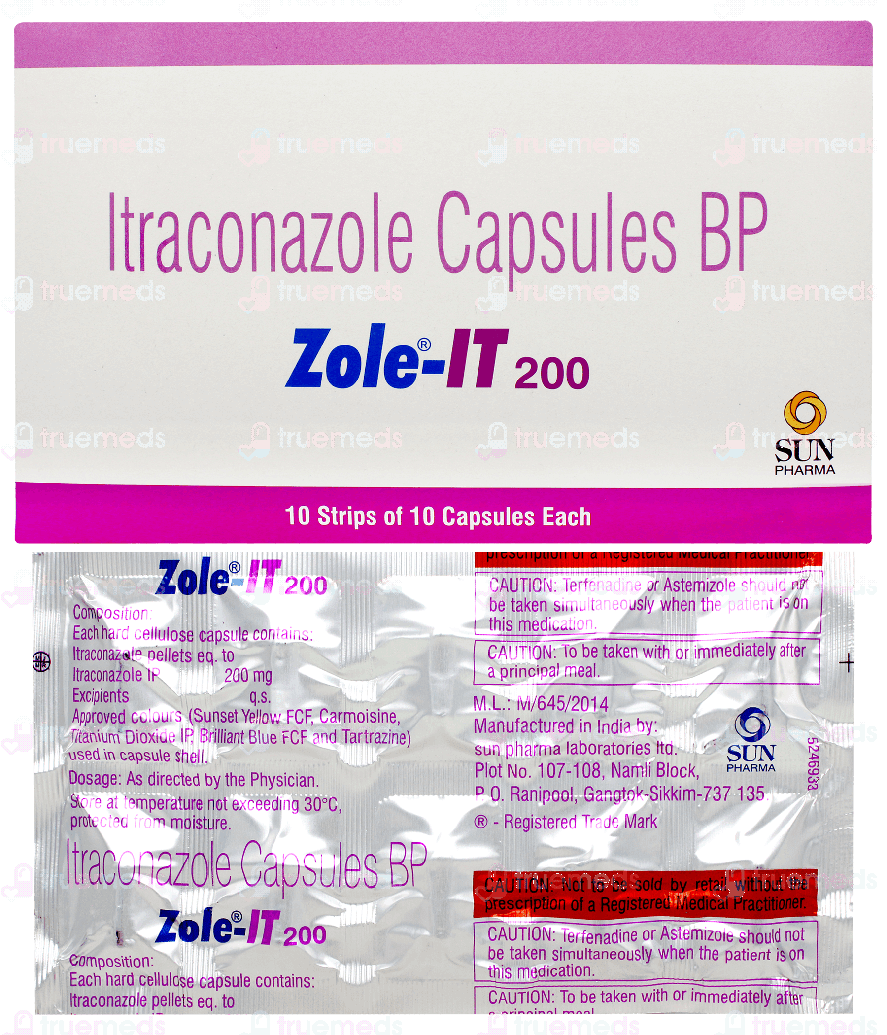 Zole It 200 Capsule 10: Uses, Side Effects, Price & Substitutes