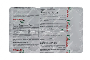 Gonadil Plus Vegicap 10 - Uses, Side Effects, Dosage, Price | Truemeds