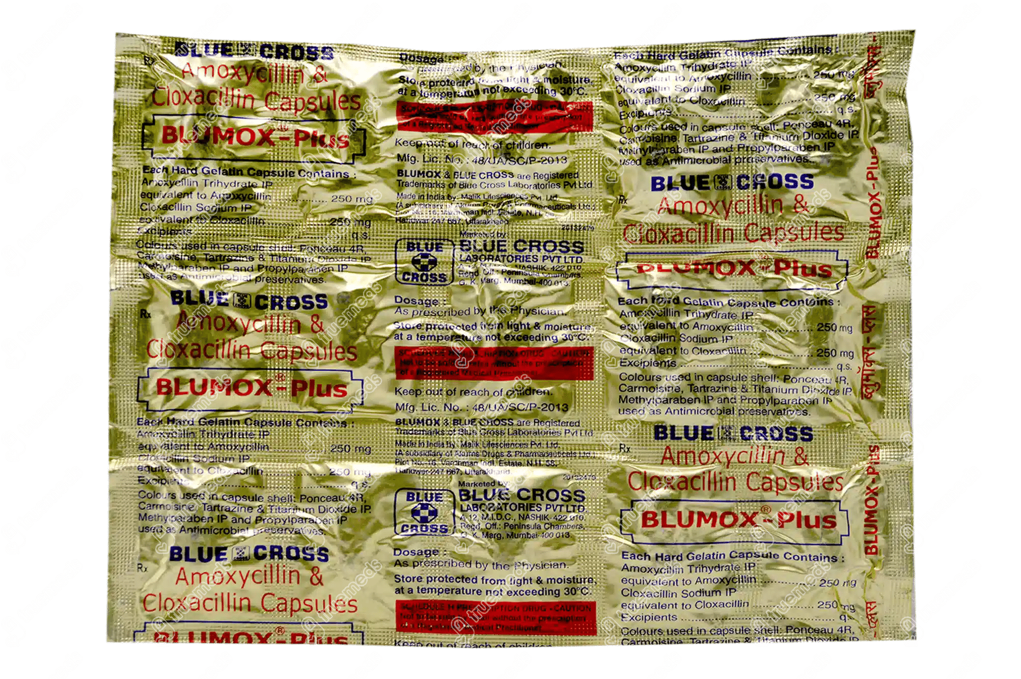 Blumox Plus 250250 Mg Capsule 15 - Uses, Side Effects, Dosage, Price ...