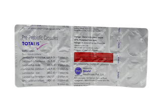 Totalis Capsule 14 - Uses, Side Effects, Dosage, Price | Truemeds