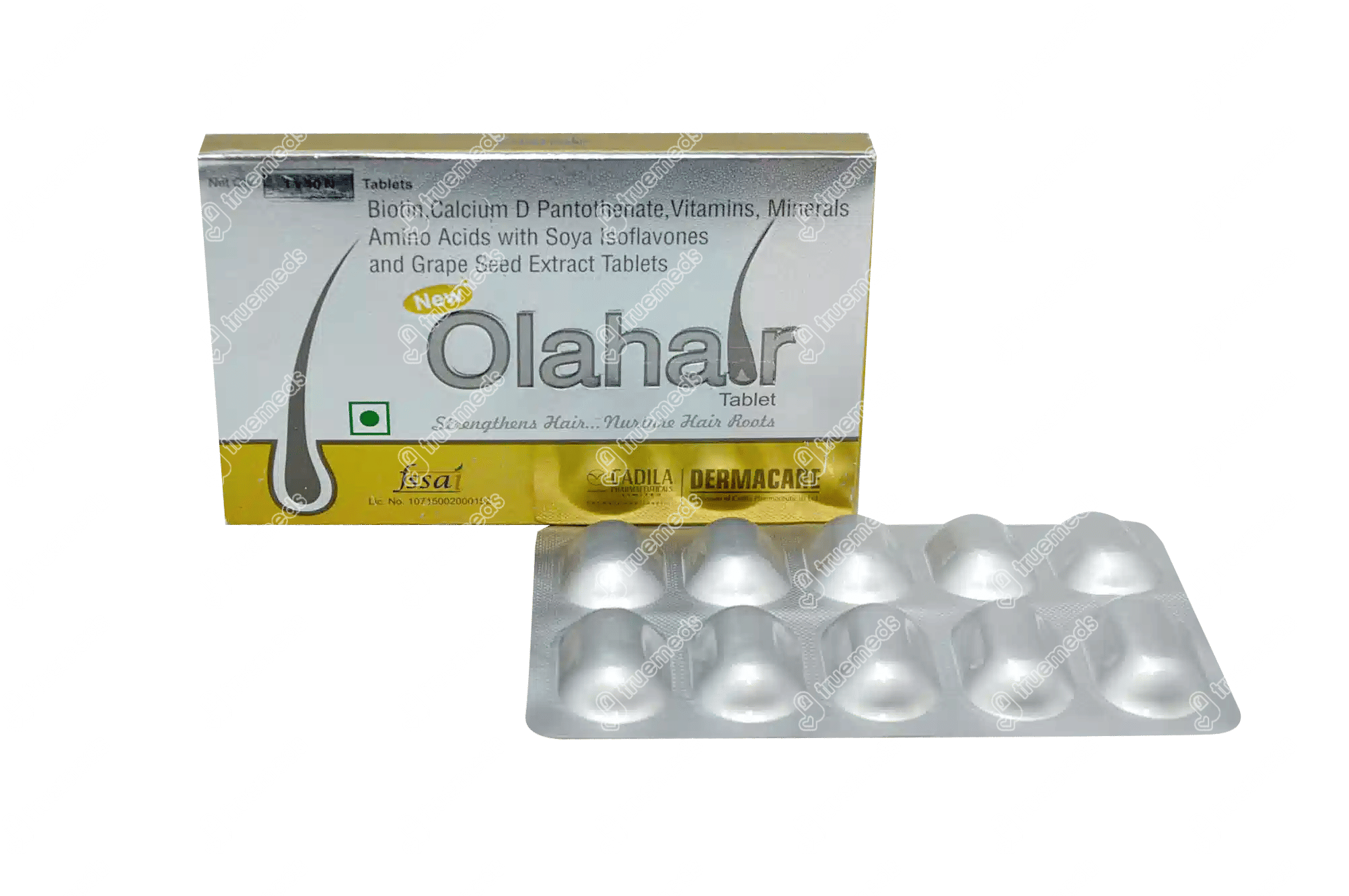 New Olahair Tablet 10 - Uses, Side Effects, Dosage, Price | Truemeds