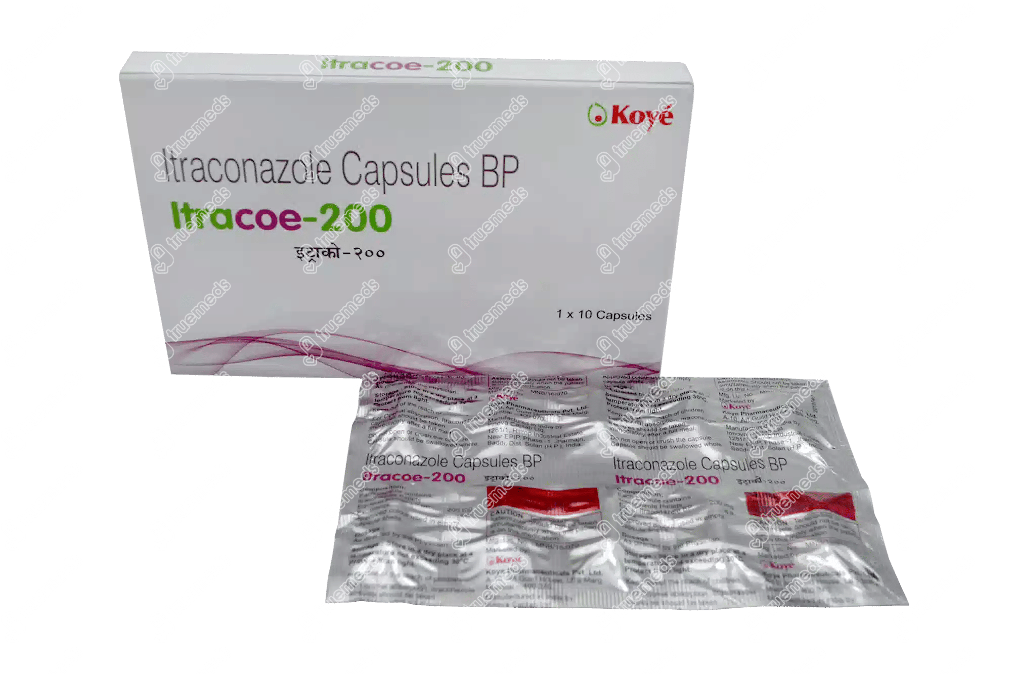 Itracoe 200 MG Cap | Order Itracoe 200 MG Cap Online at Truemeds