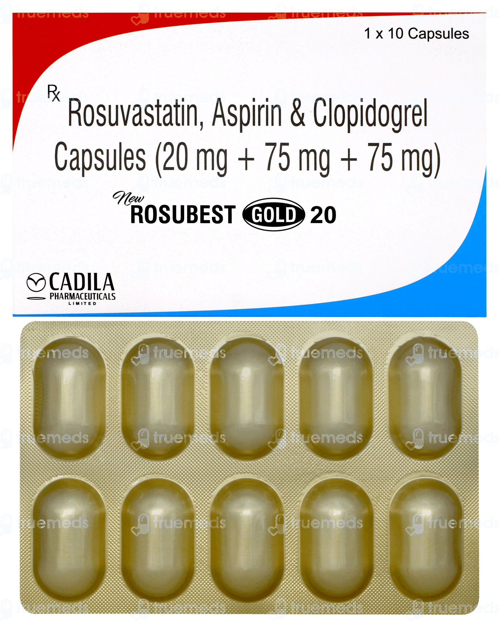 Rosubest Gold 20 Capsule: Uses, Side Effects, Price & Substitutes