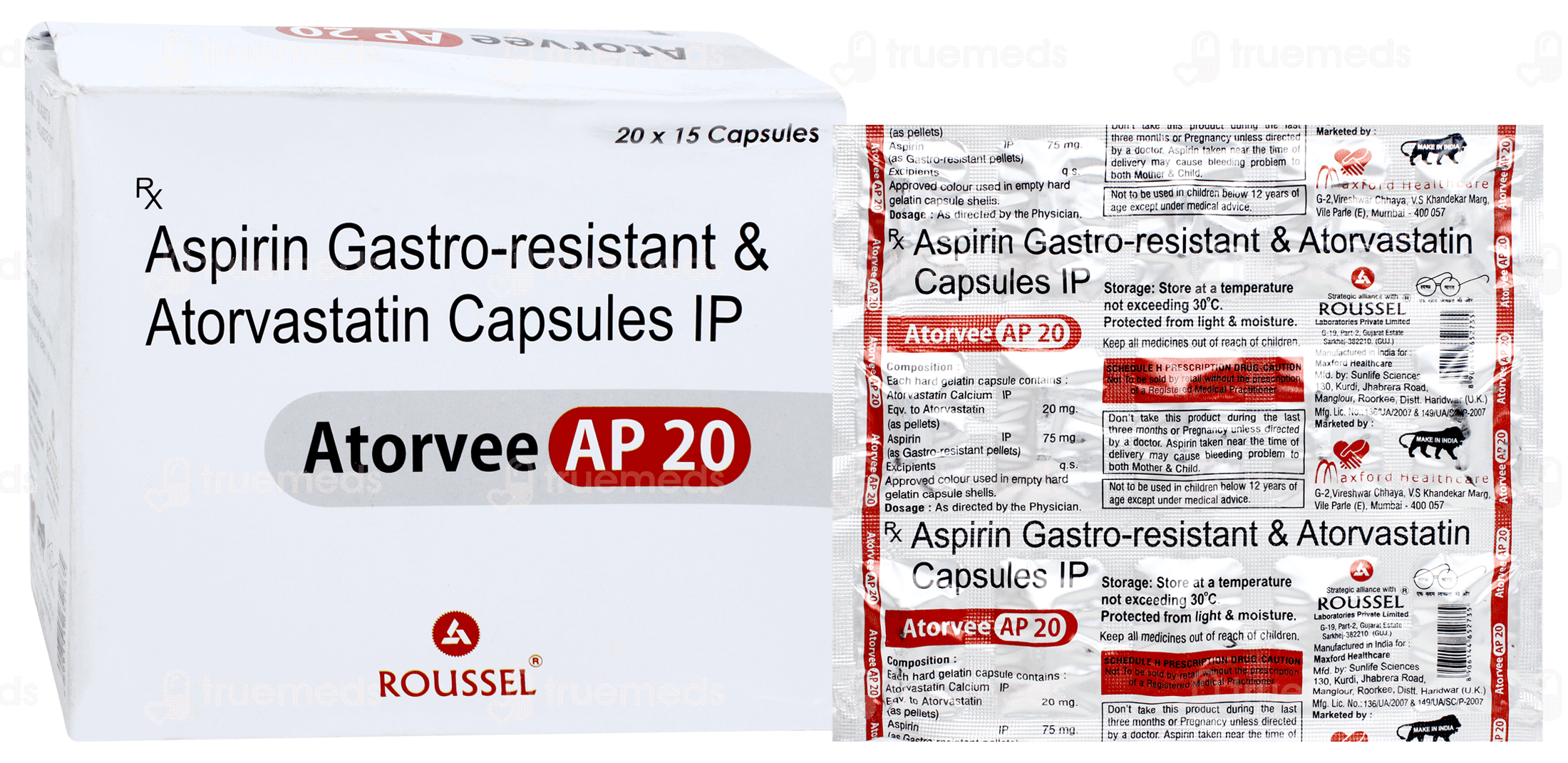 Atorvee Ap 20 Capsule: Uses, Side Effects, Price & Substitutes
