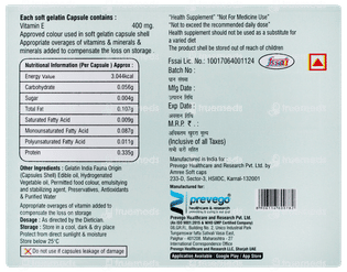 E Vitamin 400 MG | Order E Vitamin 400 MG Capsule Online at Truemeds