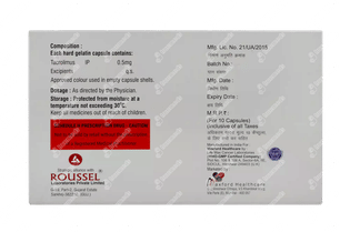 Tacroros 0.5 MG | Order Tacroros 0.5 MG Capsule Online at Truemeds