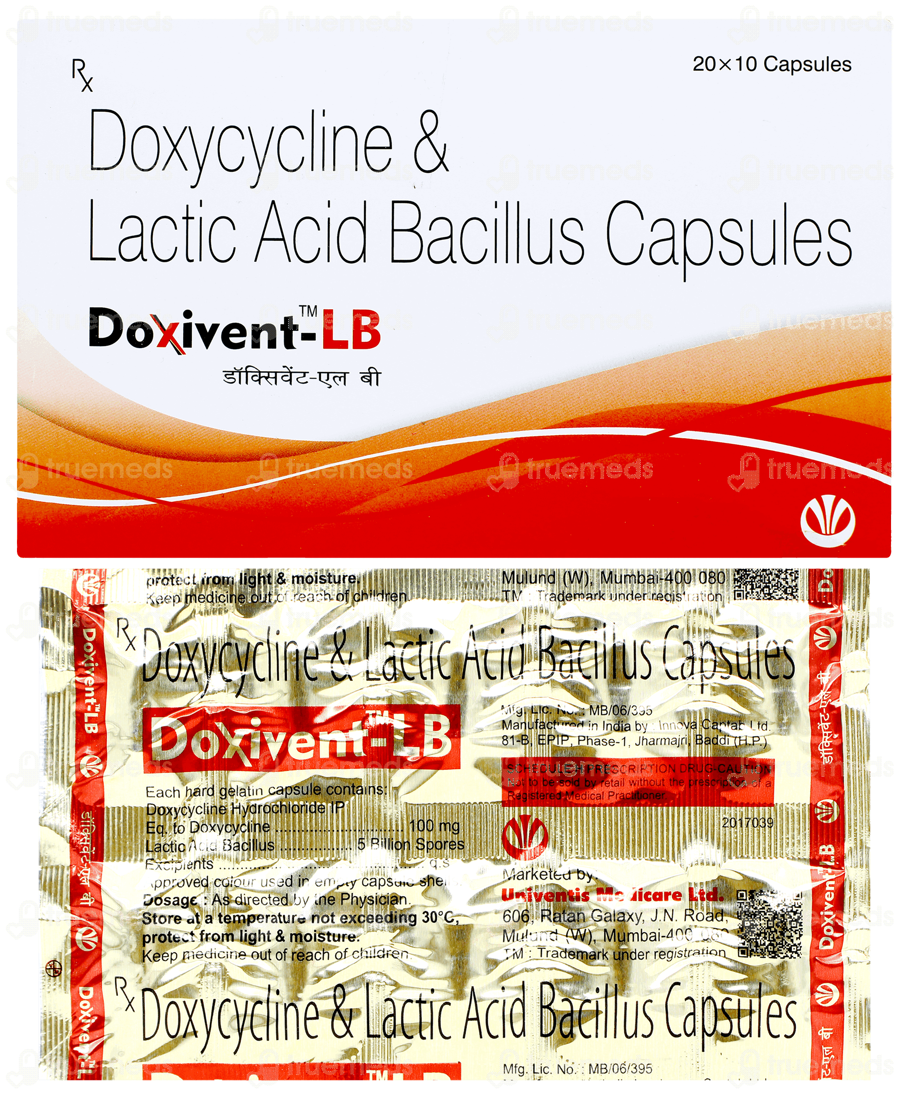 Doxivent Lb Capsule 10: Uses, Side Effects, Price & Substitutes