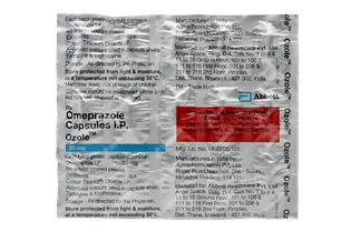 Ozole 20 Mg Capsule 15 - Uses, Side Effects, Dosage, Price | Truemeds