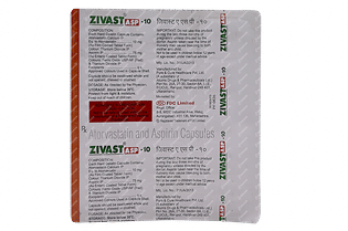 Zivast Asp 10/75 MG | Order Zivast Asp 10/75 MG Capsule Online at Truemeds