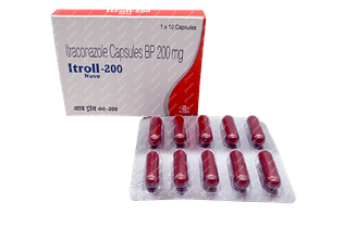 Itroll Novo 200 Capsule 10: Uses, Side Effects, Price & Substitutes