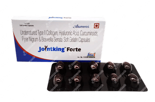 Jointking Forte Capsule 10 - Uses, Side Effects, Dosage, Price | Truemeds