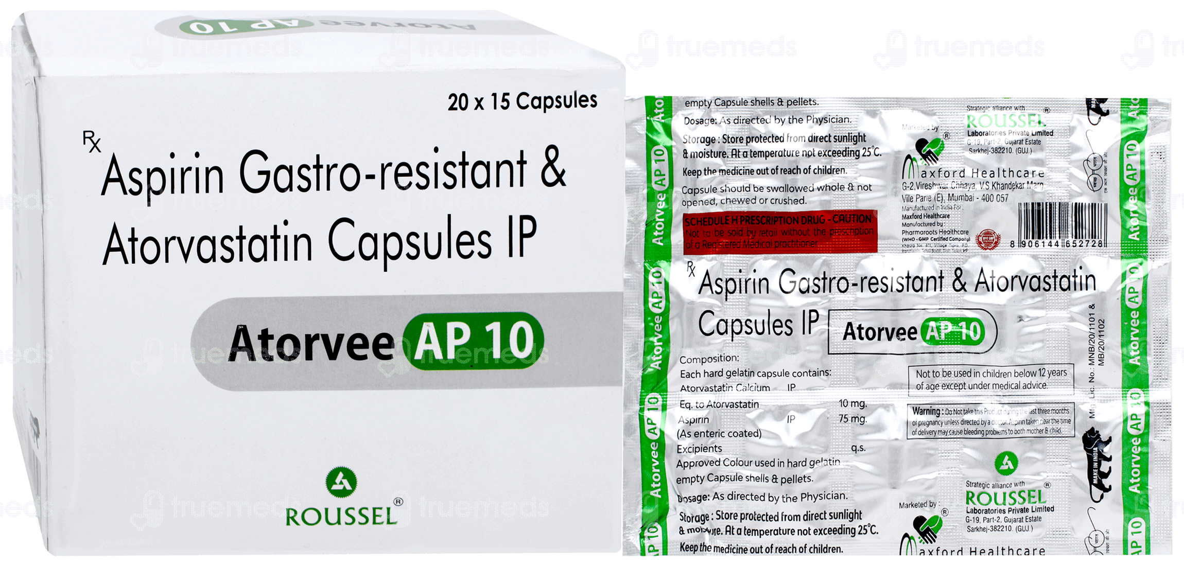 Atorvee Ap 10 Capsule: Uses, Side Effects, Price & Substitutes