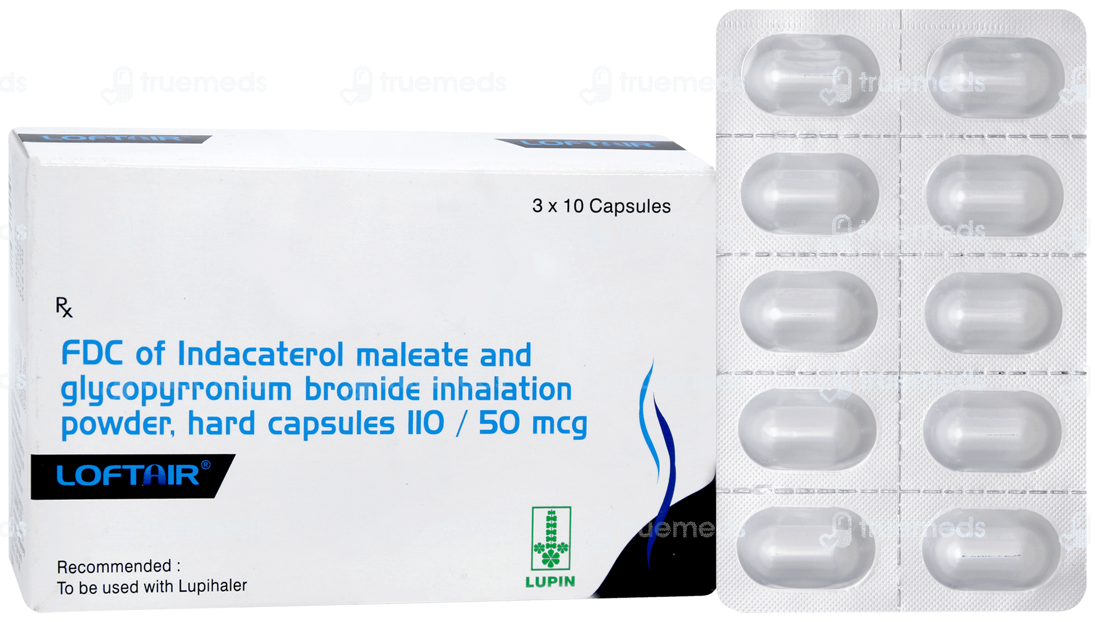 Loftair 11050 Mcg Capsule 10 - Uses, Side Effects, Dosage, Price | Truemeds