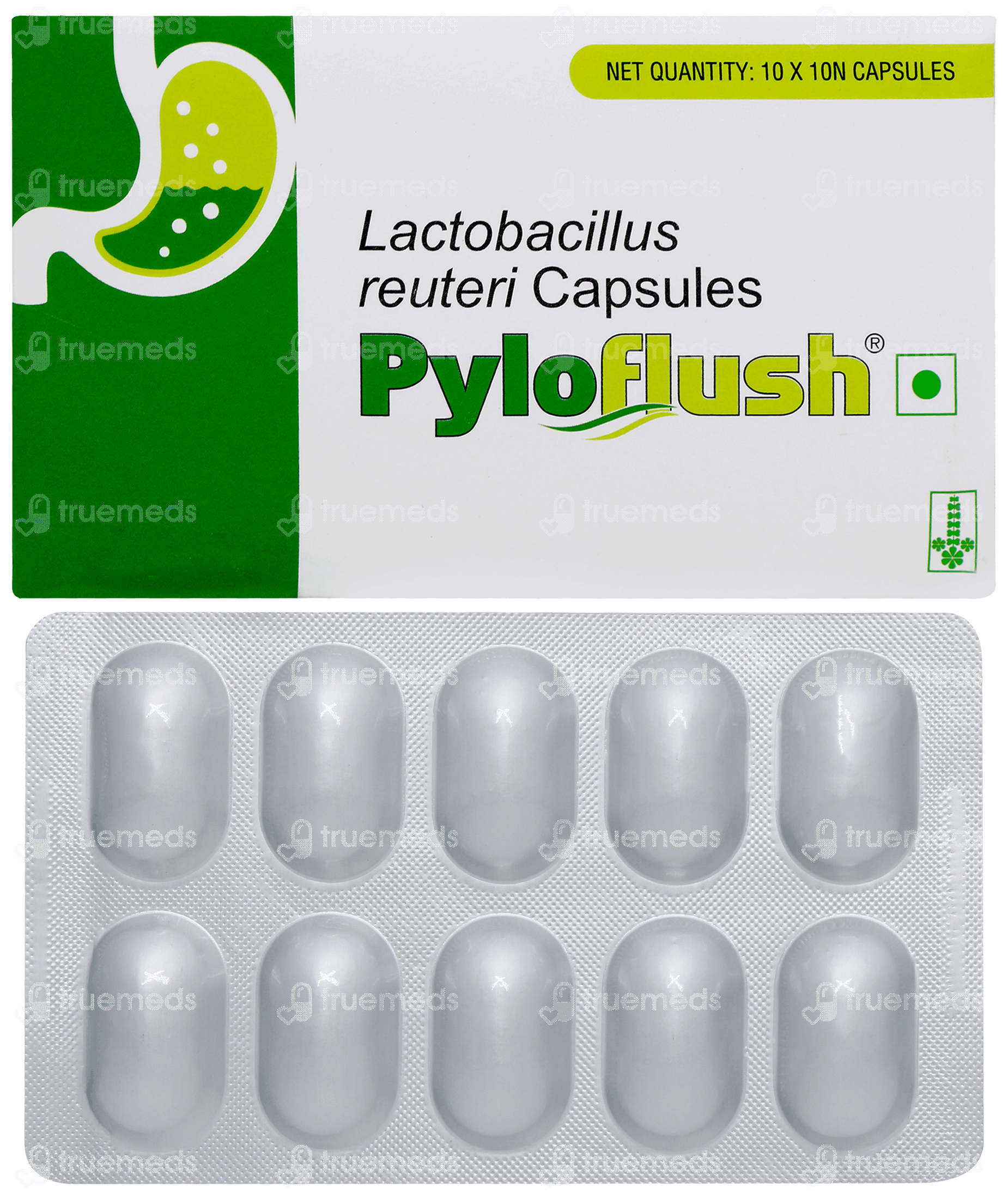 Pyloflush Capsule: Uses, Side Effects, Price & Substitutes