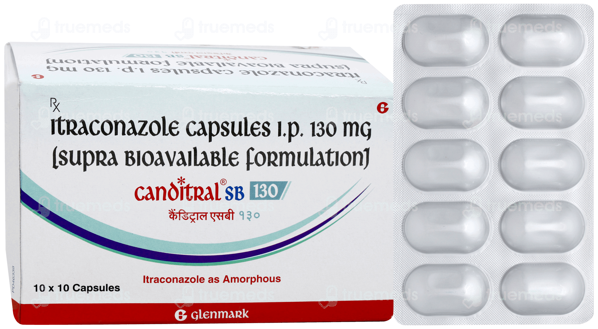 Canditral Sb 130 Mg Capsule 10 - Uses, Side Effects, Dosage, Price ...