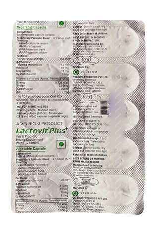 Lactovit Plus Capsule 10 - Uses, Side Effects, Dosage, Price | Truemeds