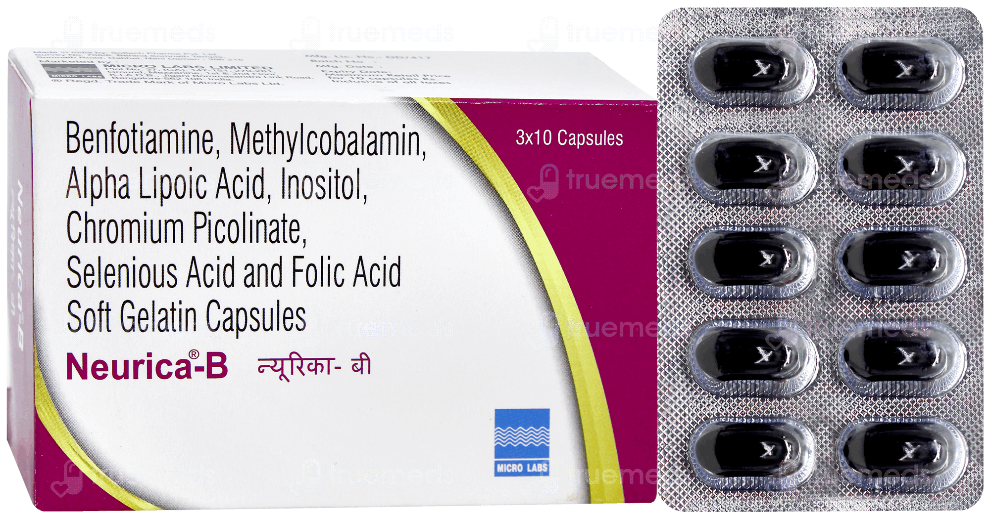 Neurica B | Order Neurica B Capsule Online at Truemeds