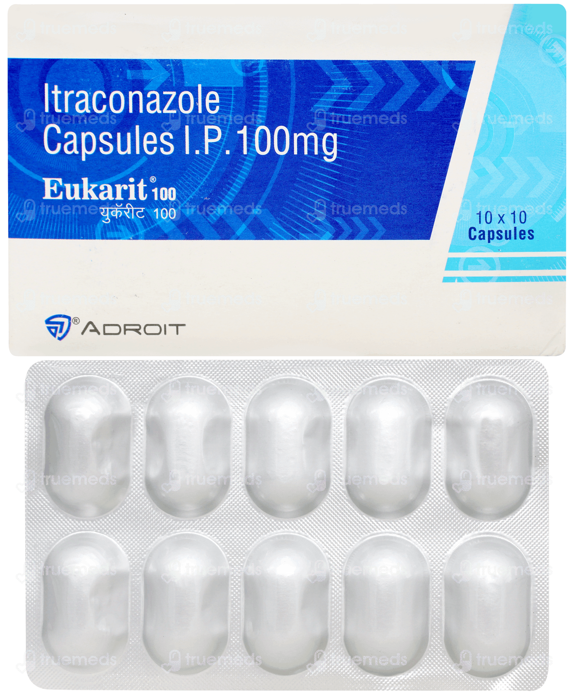 Eukarit 100 Capsule 10: Uses, Side Effects, Price & Substitutes