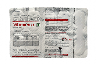 Vibrox Next Capsule 10 - Uses, Side Effects, Dosage, Price | Truemeds