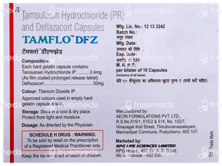 Tamflo Dfz Capsule 10 - Uses, Side Effects, Dosage, Price | Truemeds