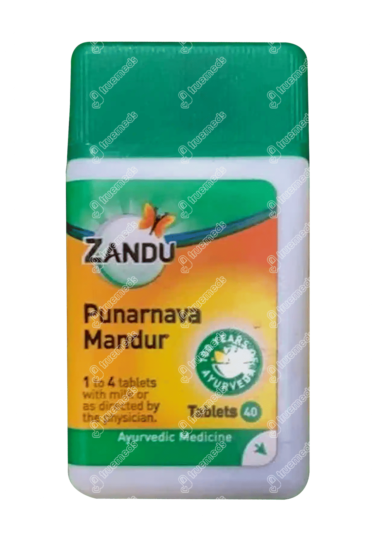 Zandu Punarnava Mandur Tablet 40 - Uses, Side Effects, Dosage, Price ...