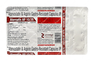 Atorvatin Ap 1075 Mg Capsule 10 - Uses, Side Effects, Dosage, Price ...