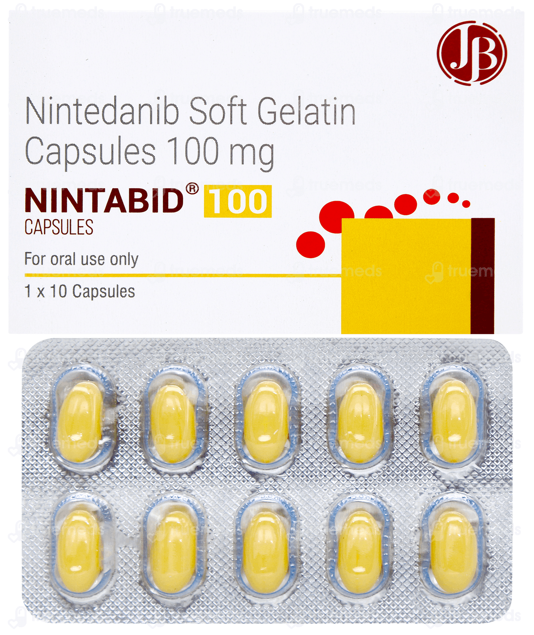 Nintabid 100 MG | Order Nintabid 100 MG Capsule Online at Truemeds