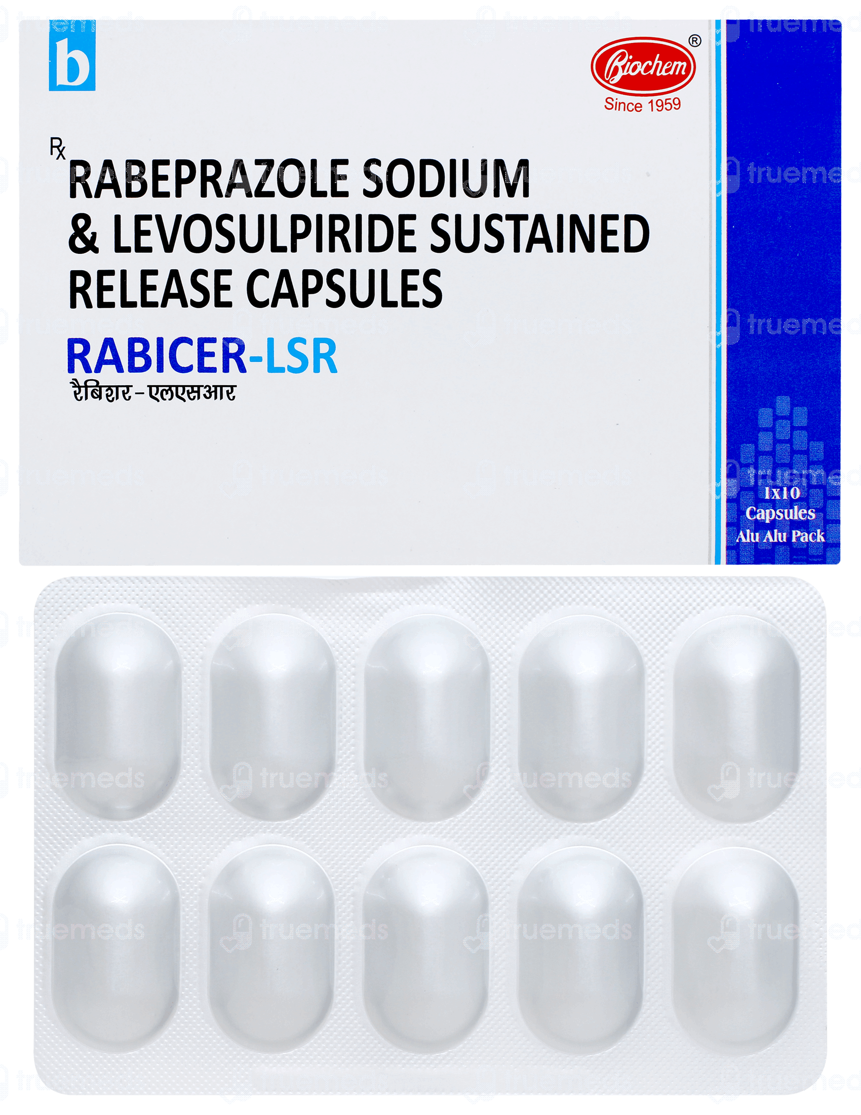 Rabicer Lsr Capsule 10: Uses, Side Effects, Price & Substitutes