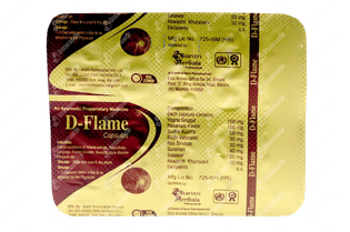 D Flame Capsule 10 - Uses, Side Effects, Dosage, Price | Truemeds