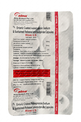 Rive Ls 2075 Mg Capsule 10 - Uses, Side Effects, Dosage, Price | Truemeds
