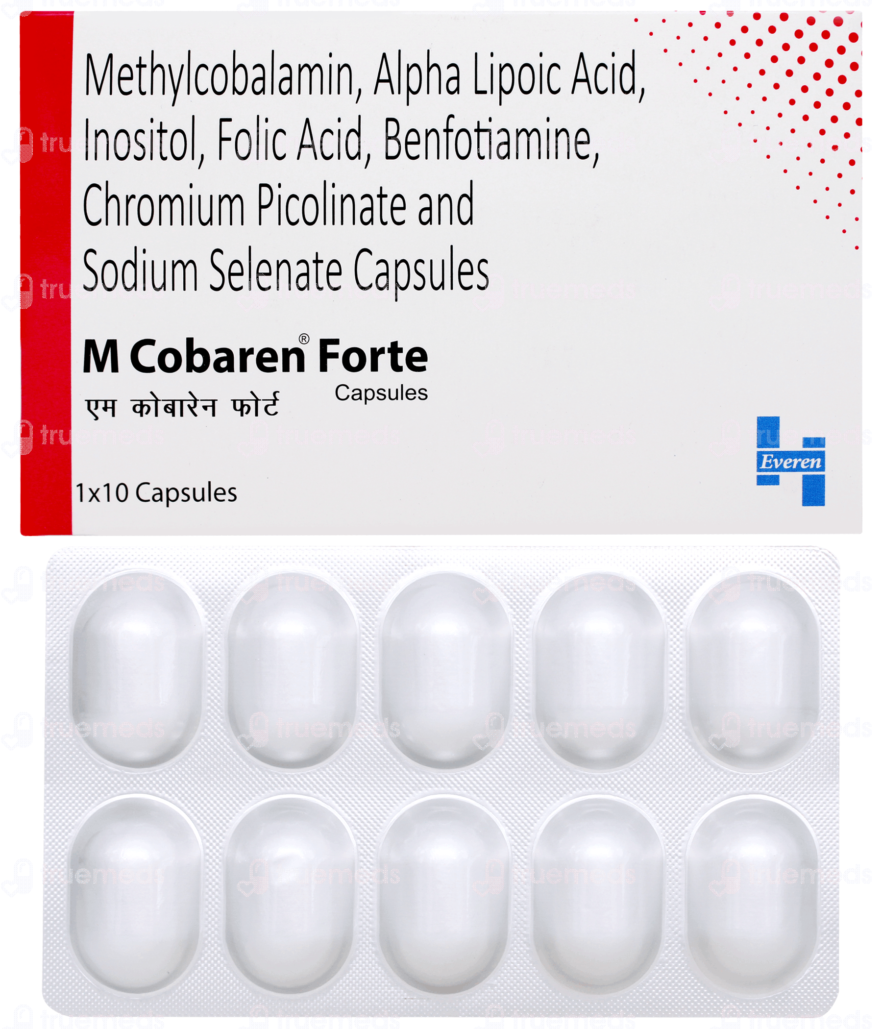 M Cobaren Forte Capsule 10 - Uses, Side Effects, Dosage, Price | Truemeds