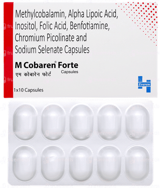 M Cobaren Forte Capsule 10 - Uses, Side Effects, Dosage, Price | Truemeds
