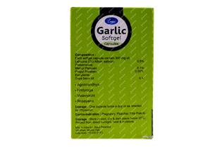 Garlic Softgel Capsule 100 - Uses, Side Effects, Dosage, Price | Truemeds