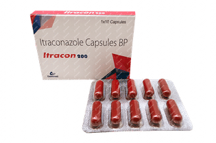 Itracon 200 Mg Capsule 10 - Uses, Side Effects, Dosage, Price | Truemeds