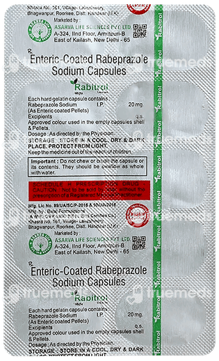 Rabitrol 20 MG | Order Rabitrol 20 MG Capsule Online at Truemeds