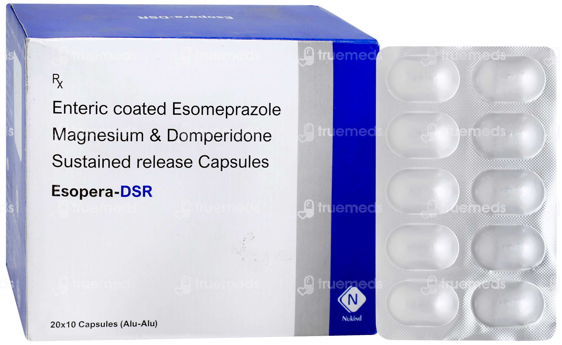 Esopera Dsr 4030 Mg Capsule 10 - Uses, Side Effects, Dosage, Price ...