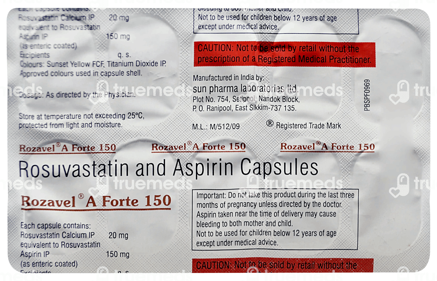 Rozavel A Forte 150/20 MG | Order Rozavel A Forte 150/20 MG Capsule 10 ...