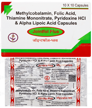 Jointfol Plus Capsule 10 - Uses, Side Effects, Dosage, Price | Truemeds