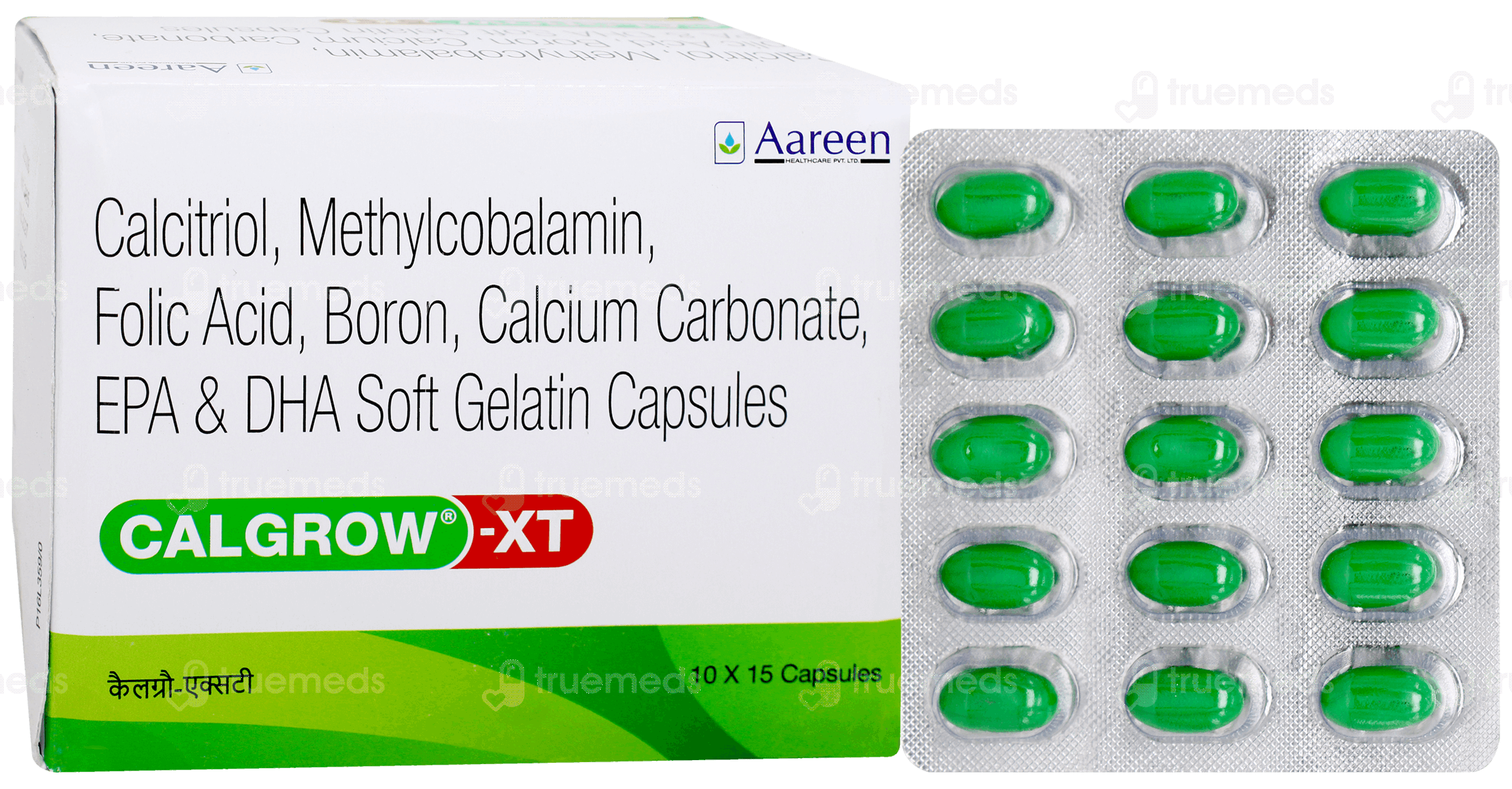 Calgrow Xt Capsule 15 - Uses, Side Effects, Dosage, Price | Truemeds
