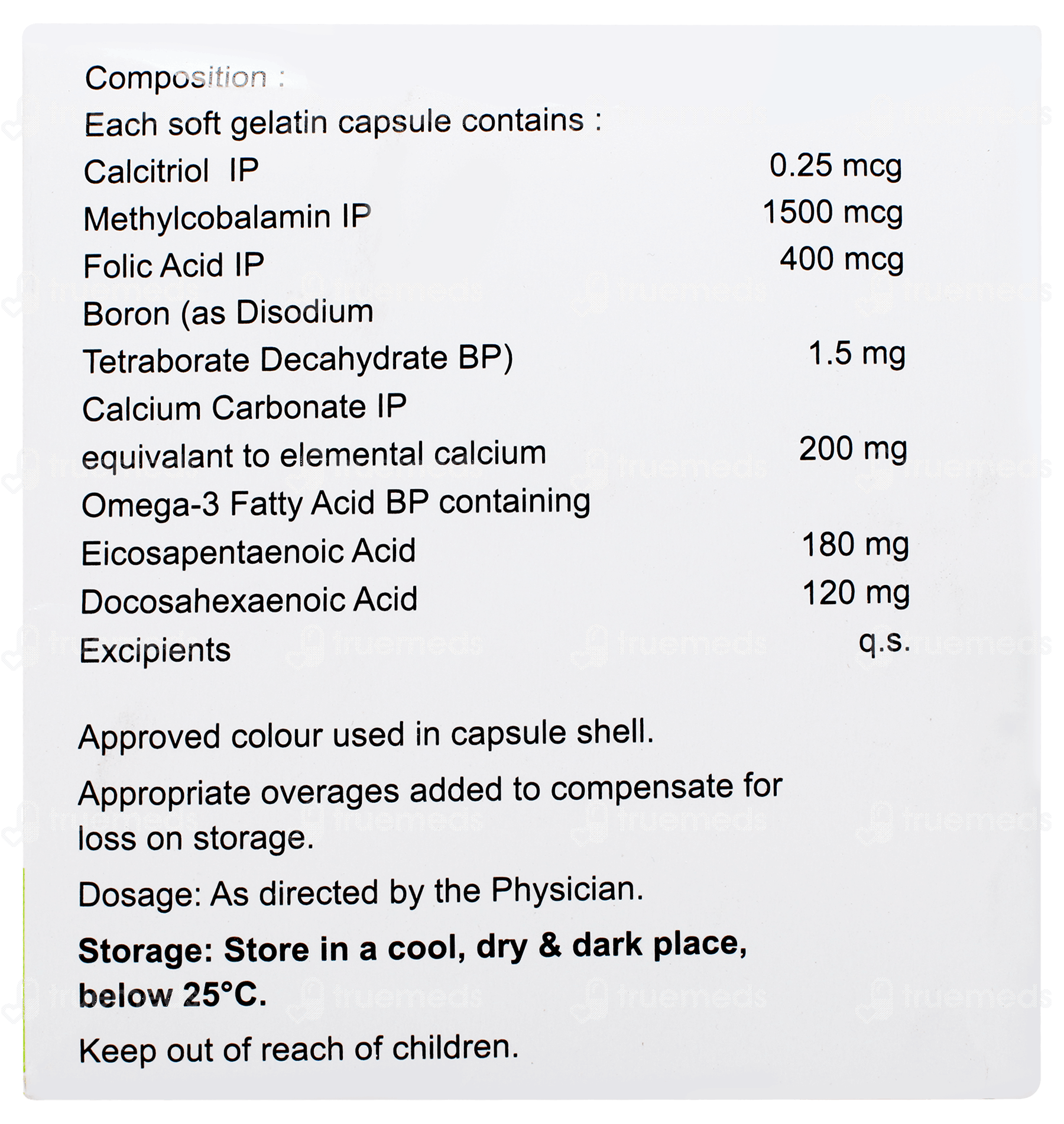 Calgrow Xt Capsule 15 - Uses, Side Effects, Dosage, Price | Truemeds