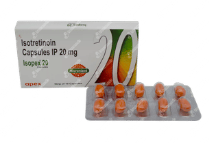 Isopex 20 Mg Capsule 10 - Uses, Side Effects, Dosage, Price | Truemeds
