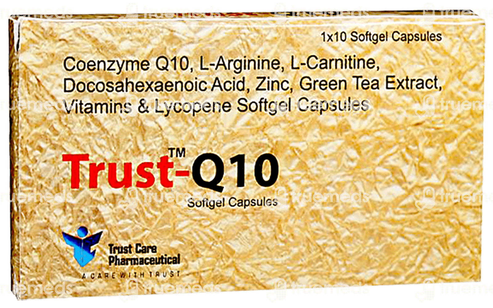 Trust Q 10 Softgel Capsule 10 - Uses, Side Effects, Dosage, Price | Truemeds
