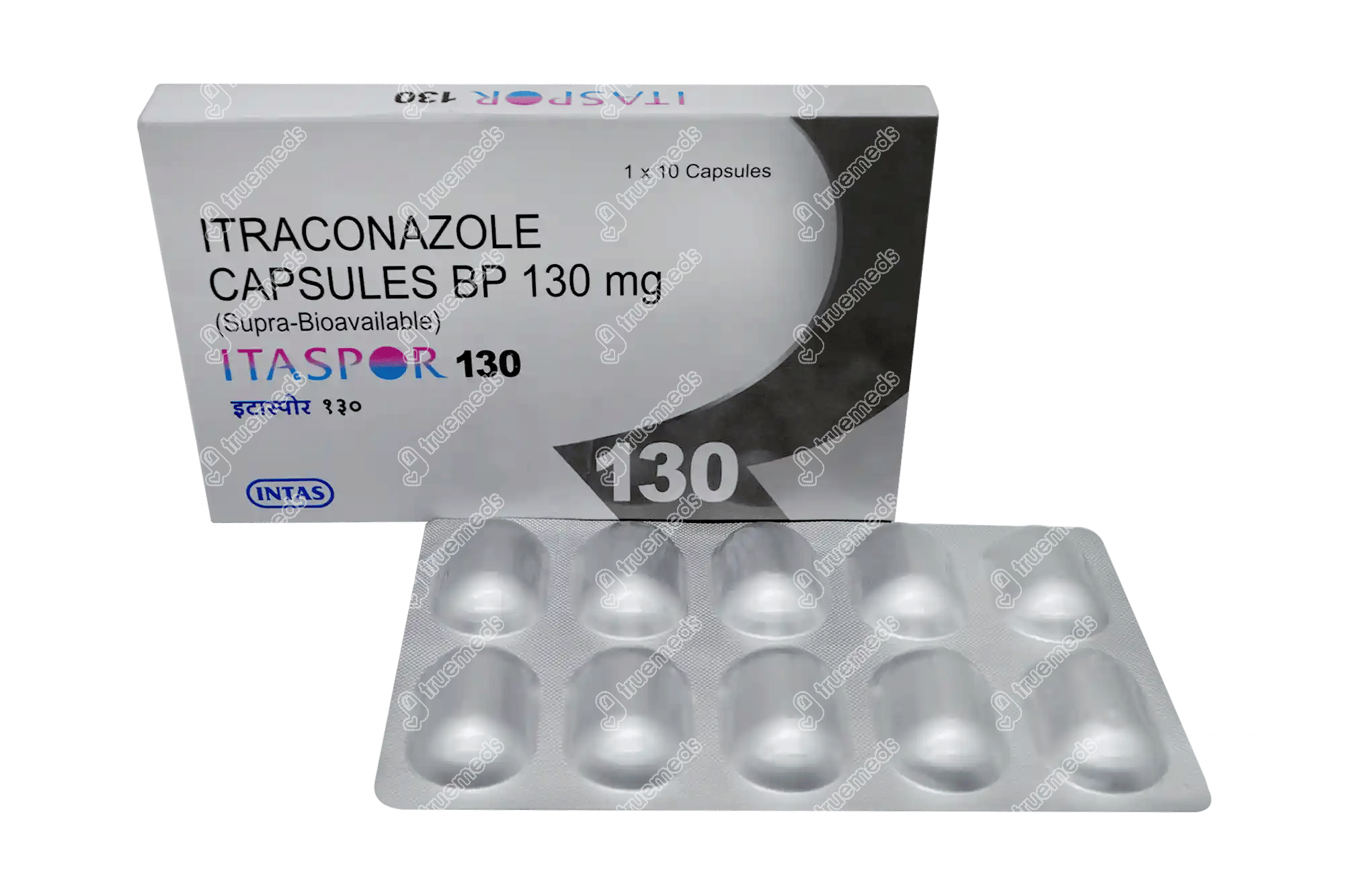 Itaspor 130 Mg Capsule 10 - Uses, Side Effects, Dosage, Price | Truemeds