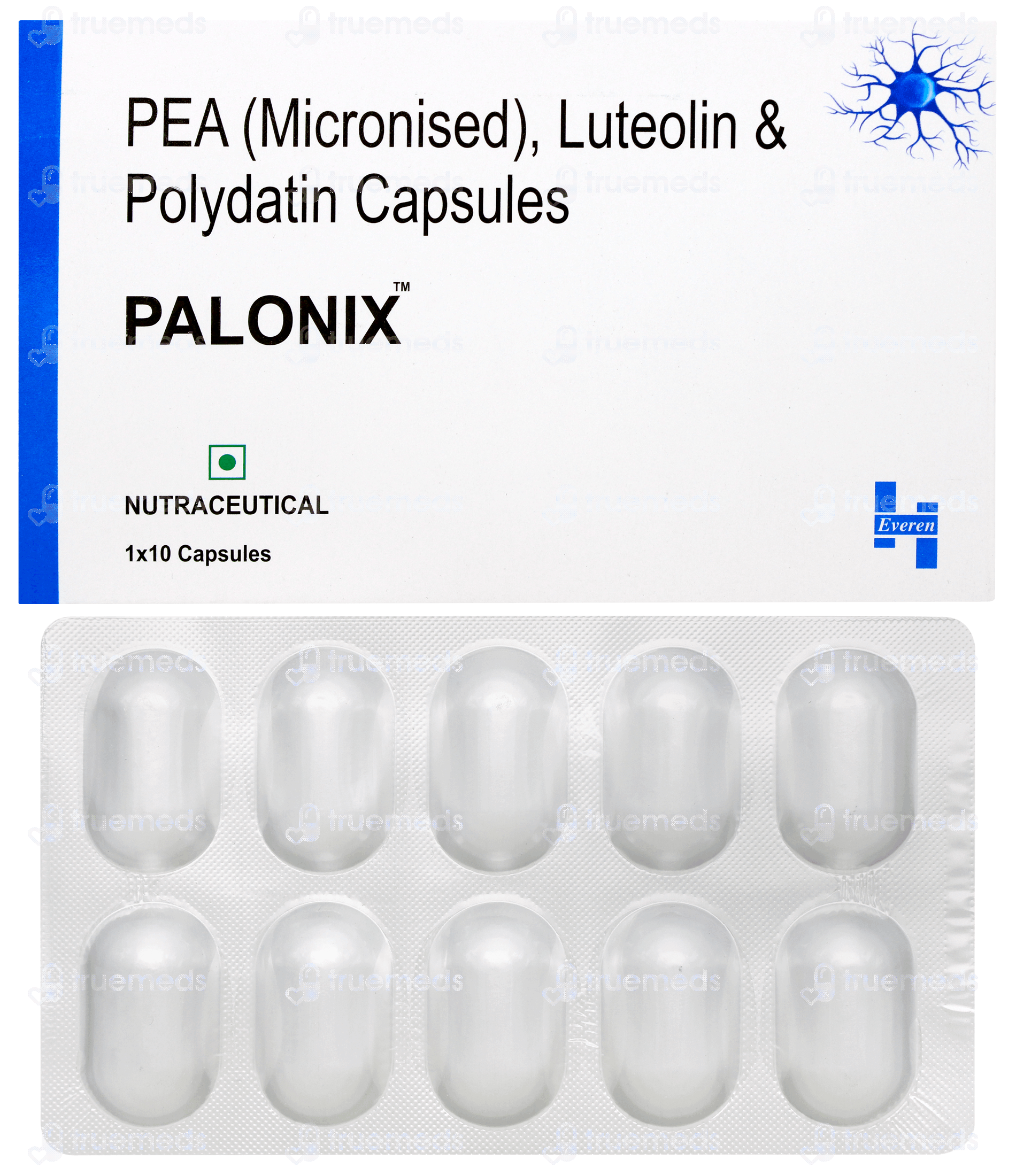 Palonix Capsule 10 - Uses, Side Effects, Dosage, Price | Truemeds