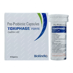 Toxiphage Forte Capsule 10 - Uses, Side Effects, Dosage, Price | Truemeds