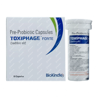 Toxiphage Forte Capsule 10 - Uses, Side Effects, Dosage, Price | Truemeds