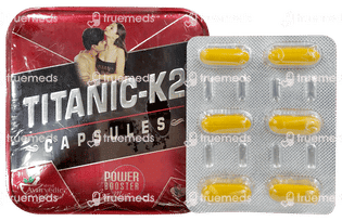Titanic K2 Capsule 6 - Uses, Side Effects, Dosage, Price | Truemeds