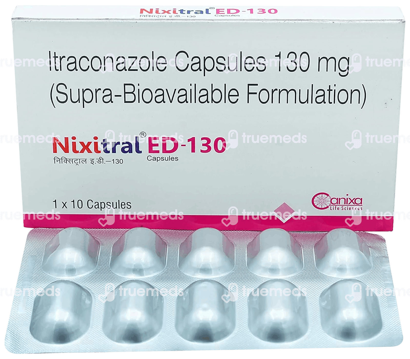 Nixitral Ed 130 Mg Capsule 10 - Uses, Side Effects, Dosage, Price ...