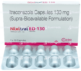 Nixitral Ed 130 Mg Capsule 10 - Uses, Side Effects, Dosage, Price ...